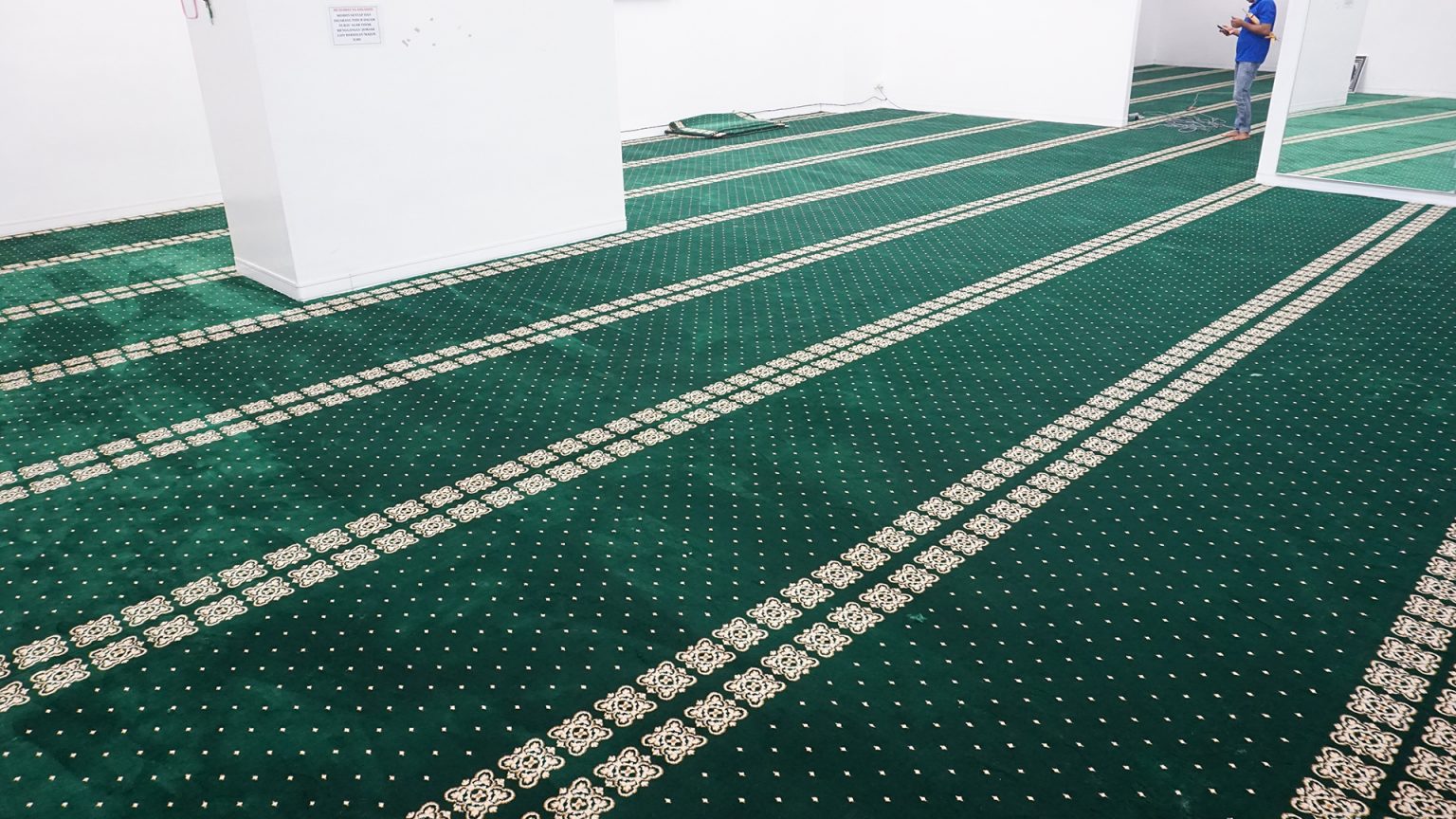 LHBN Cyberjaya Carpet Installation | Al Aqsac Carpets Gallery