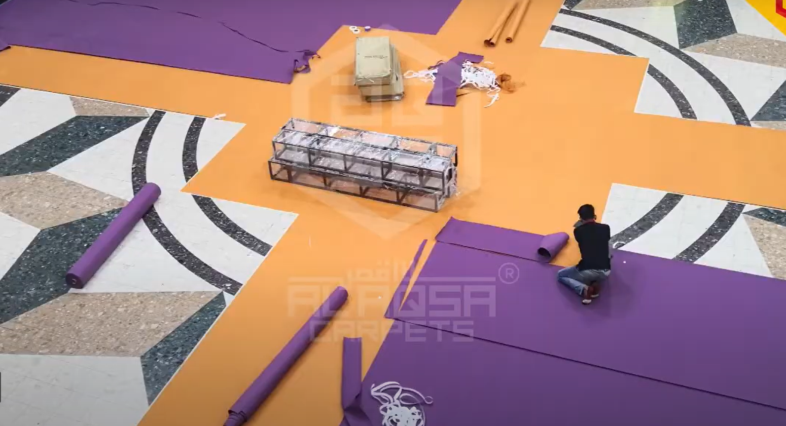 Quality Exhibition Event Carpet Supplier Malaysia | Al Aqsa